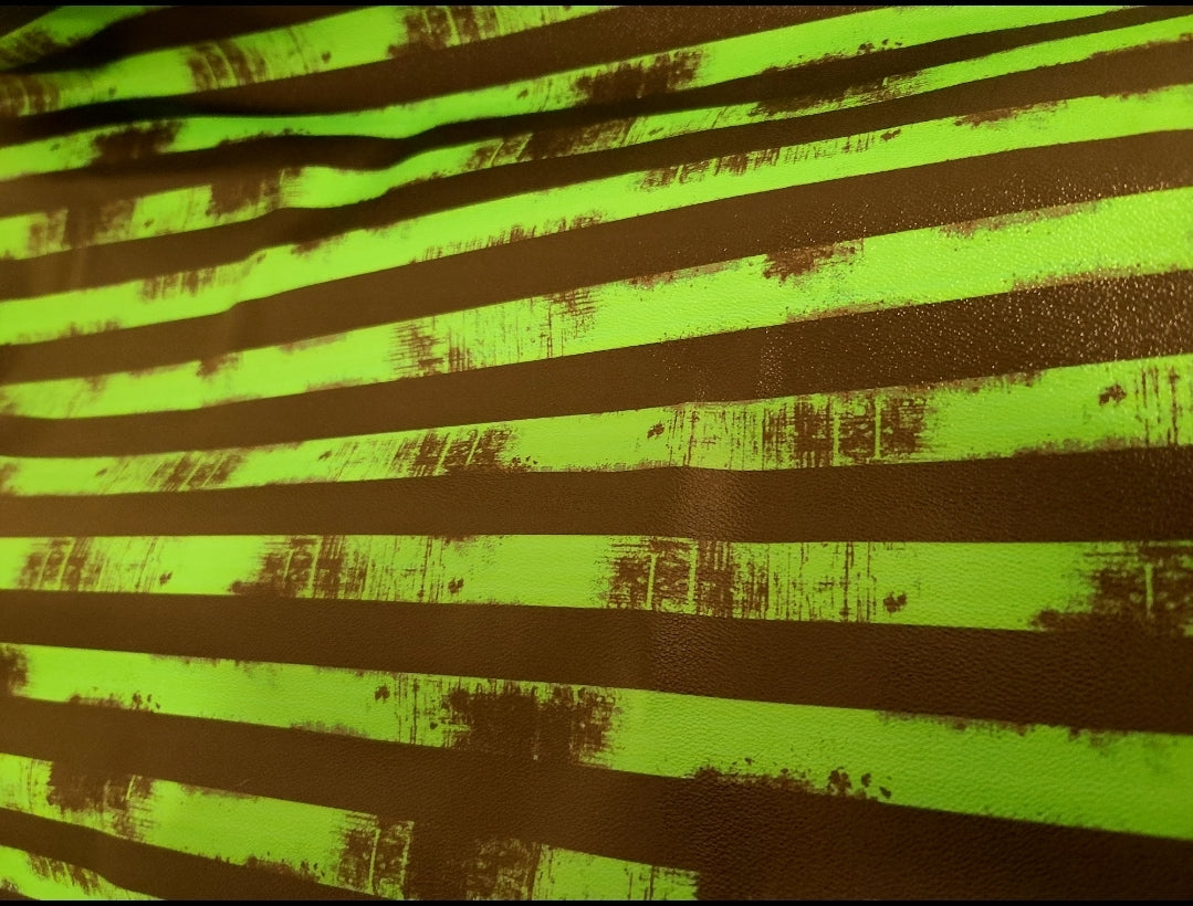 Green Distressed Stripes Vinyl – Phantom Fabrics and Gadgets